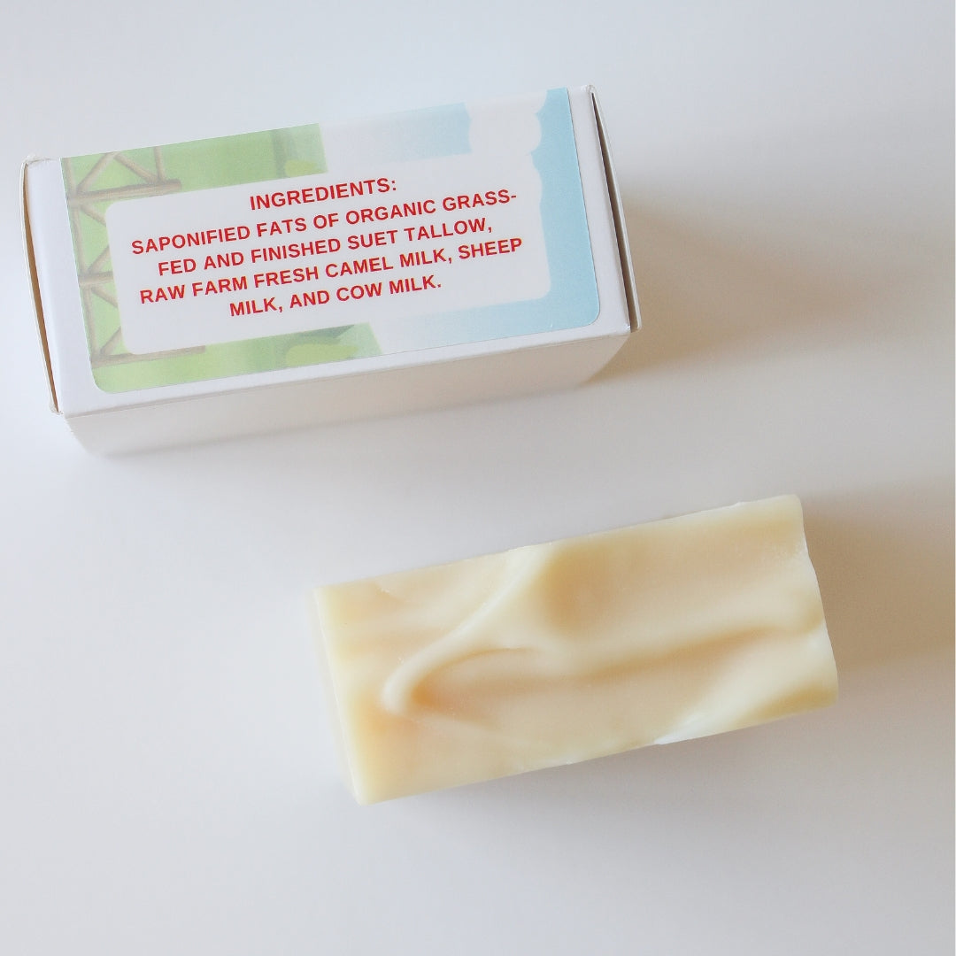 Farm Fresh Triple Milk Tallow Soap Bar - 5.5oz (limited edition ...